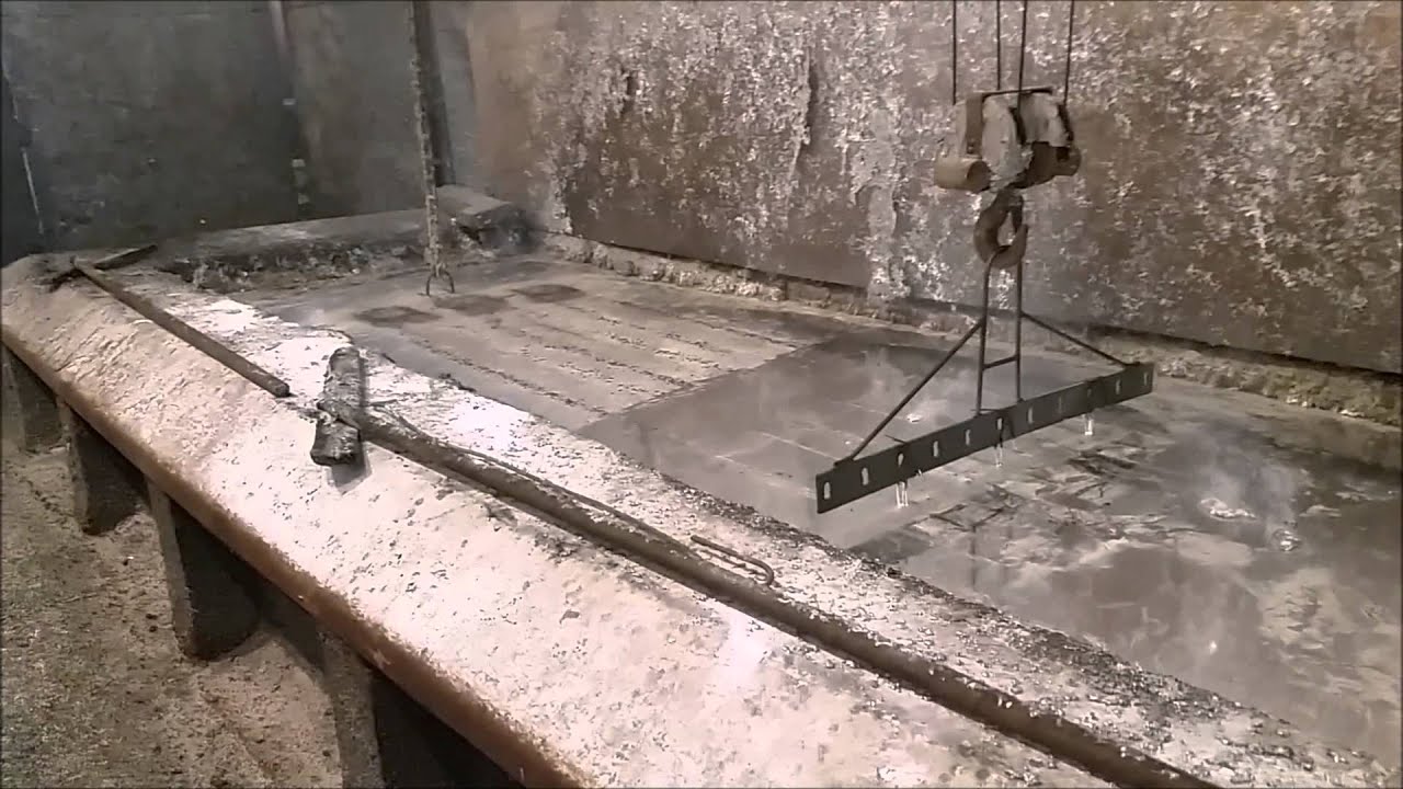 Galvanisering i Zink - YouTube