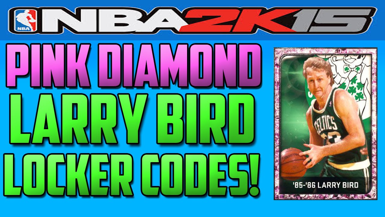 NBA 2K15 Locker Codes - Pink Diamond Larry Bird Codes Coming Out Today ...