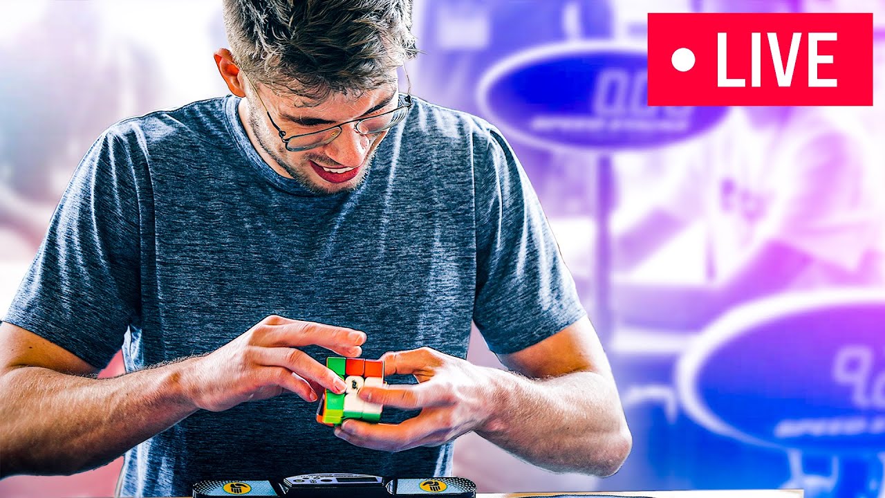 Live Speedcubing Session w/ CubeHead! - #01 - YouTube