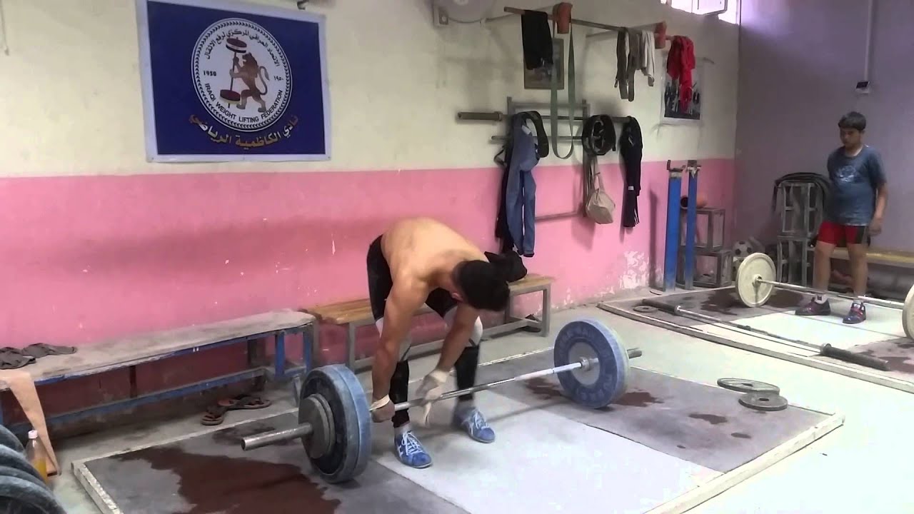 Iraq weightlifting team 2015 - YouTube