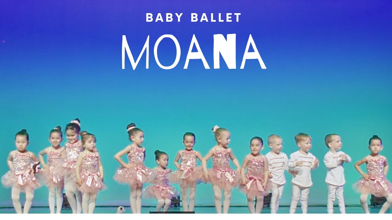 Baby Ballet Performance - Moana Theme - YouTube