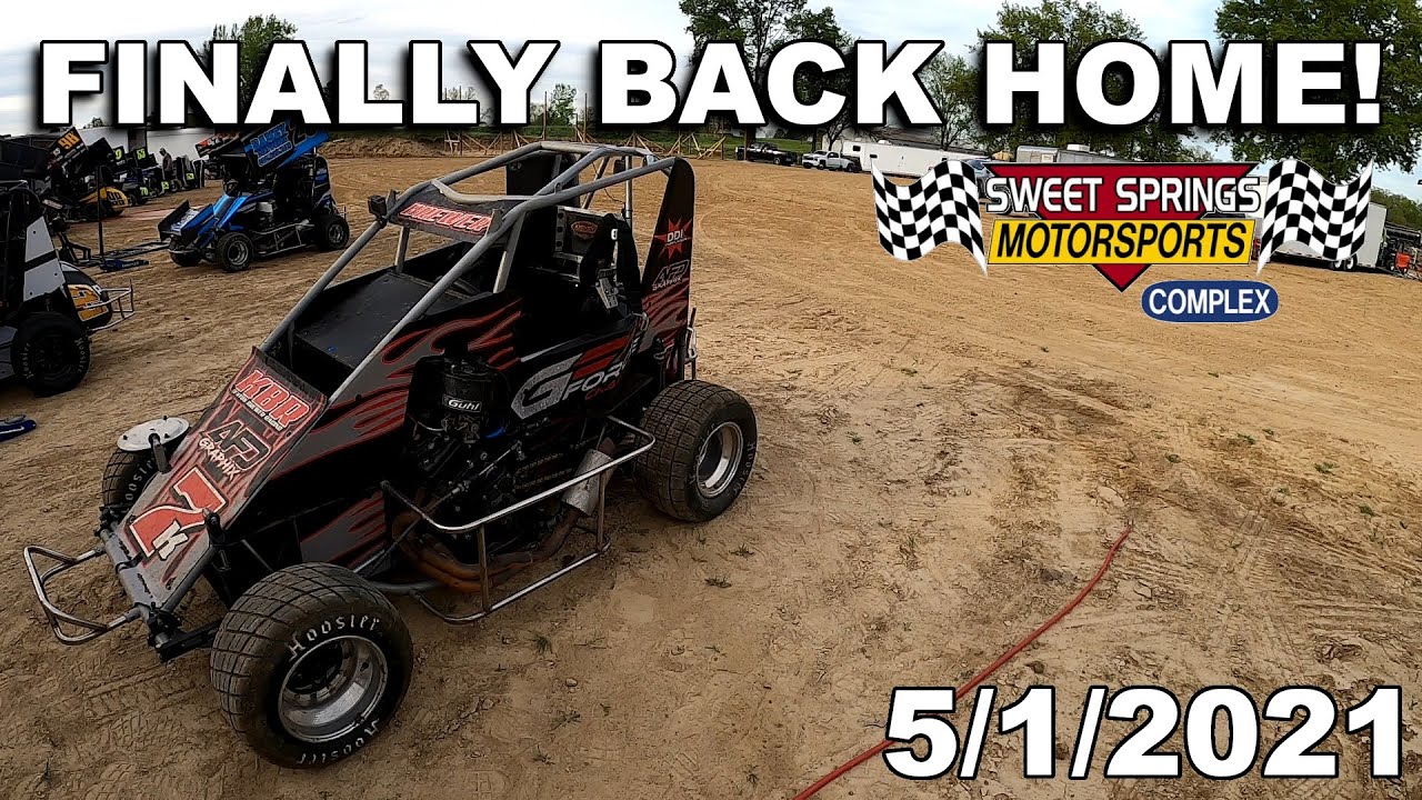 FINALLY BACK HOME! - 600cc Micro Sprint Racing at Sweet Springs ...