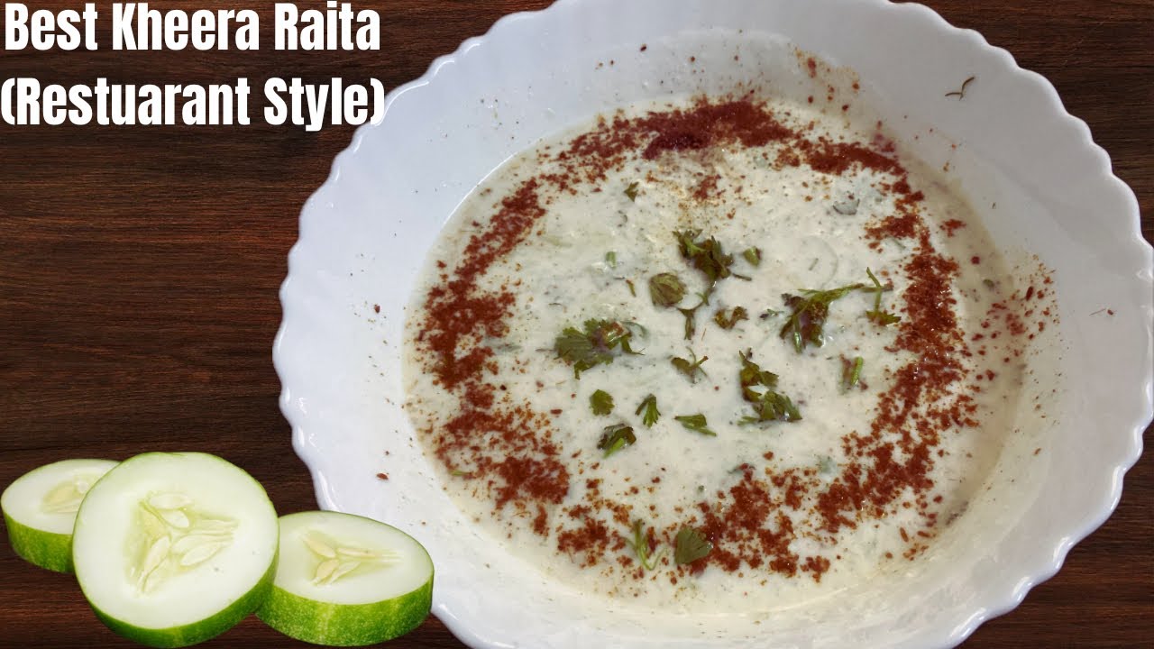 Kheera Raita Recipe | Cucumber raita recipe | खीरे का रायता | Raita ...