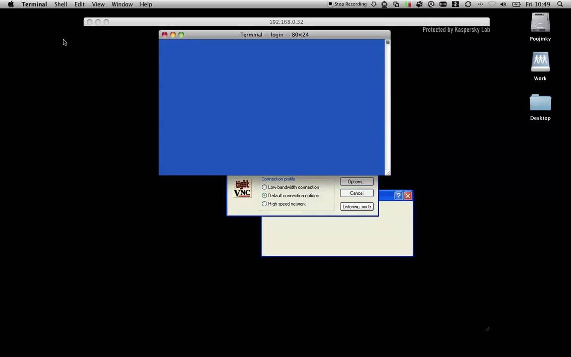 VNC Screen sharing to your Mac from PC - YouTube