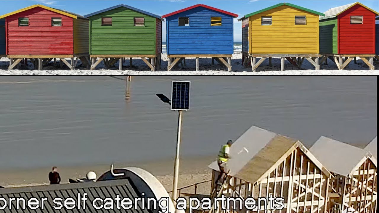 Watch the building of the iconic colourful Muizenberg beach huts | Time ...