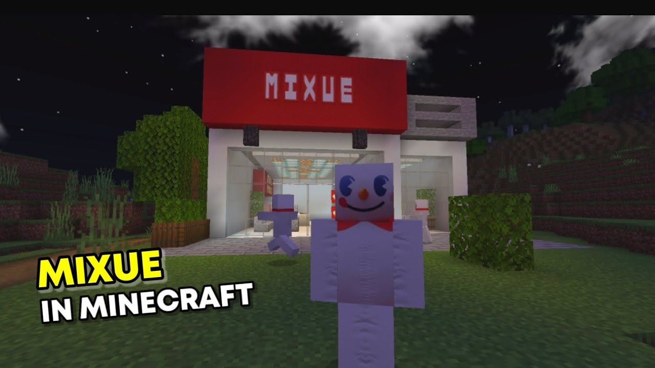 Map dan Add-on Mixue Di Minecraft - YouTube