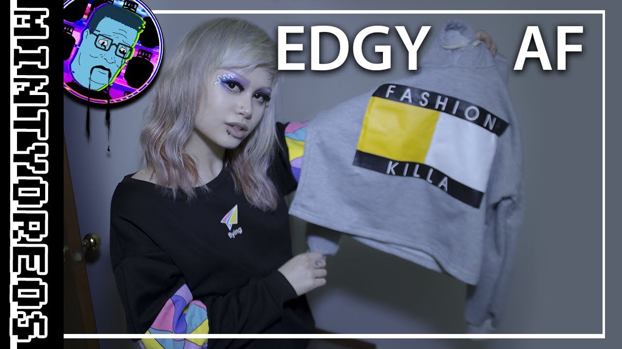 🍃 BASIC COMFY EDGE LORD TRY ON FASHION HAUL | Romwe Review - YouTube