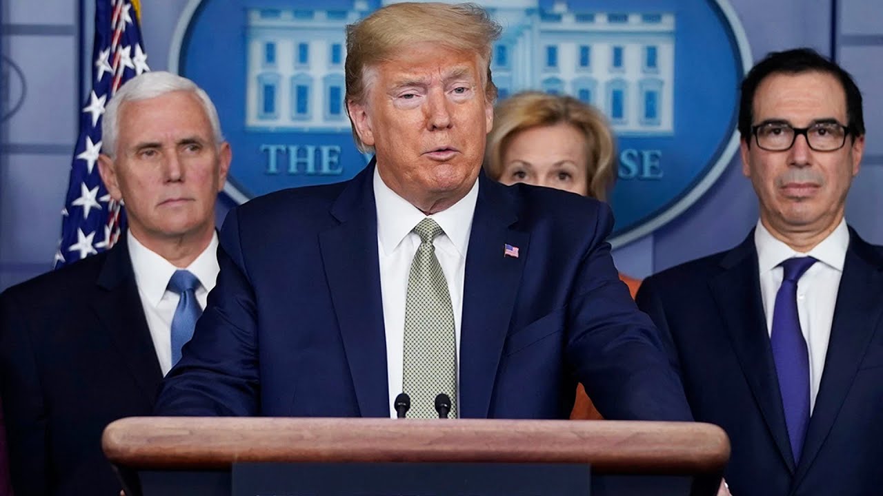 Trump Holds an Important Press Briefing - YouTube
