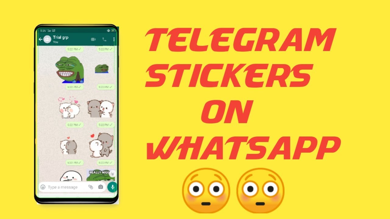 how to add telegram stickers to whatsapp | telegram stickers on ...