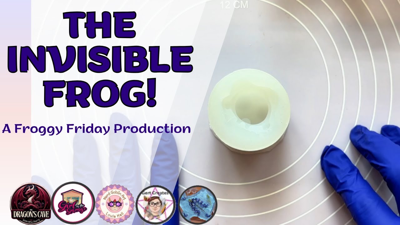 Making an Invisible Frog with Resin – Illusion Trick Revealed! 🐸 # ...