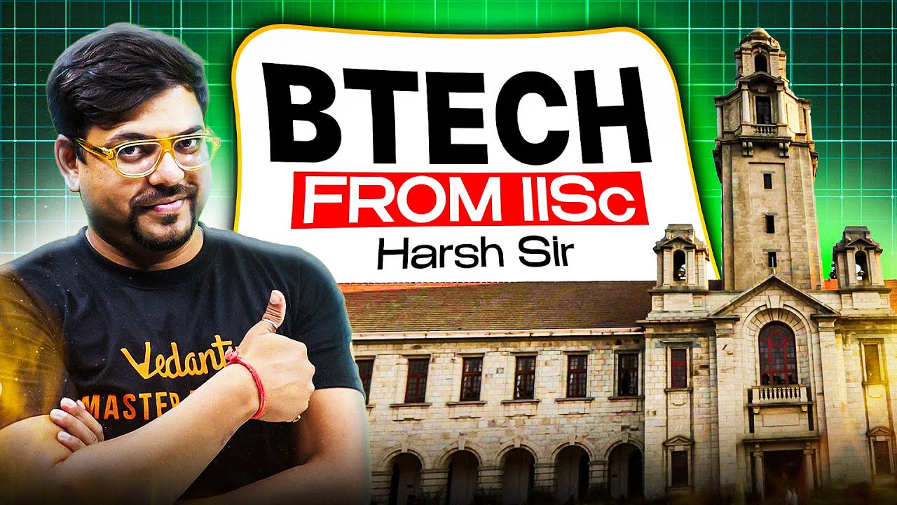 B.Tech from IISc Explained | Is IISc Good Option Best for B Tech🧐 ...