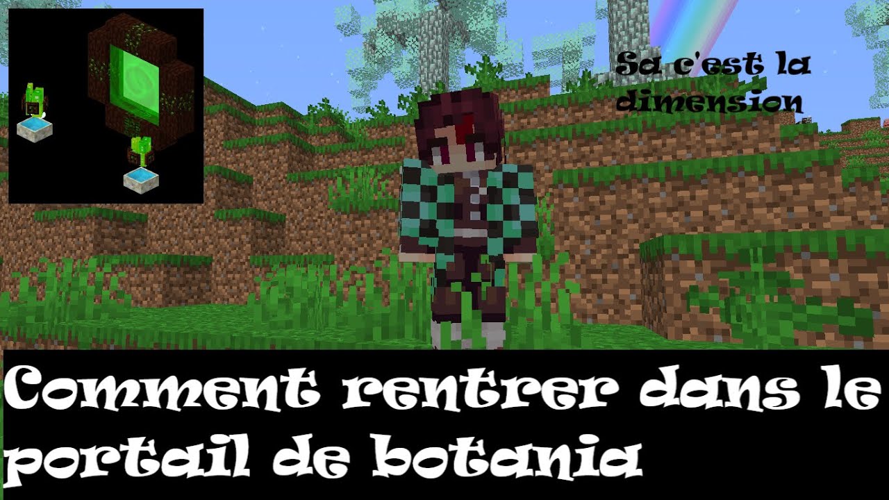 Comment rentrer dans la dimension de Botania (no fake) - YouTube