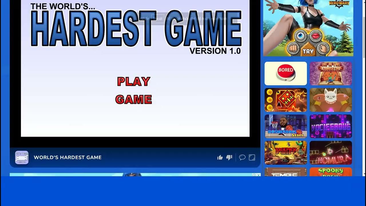 THE WORLD S MOST DIFFICULT GAME YouTube the-world-s-most-difficult-game-youtube