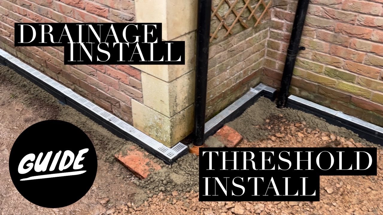 Mastering Drainage & Threshold Installation: Step-by-Step Guide 🛠️💧 # ...