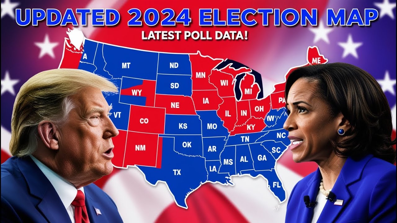 STUNNING 2024 Election Map in ALL 50 STATES | Kamala Harris Win | FINAL ...