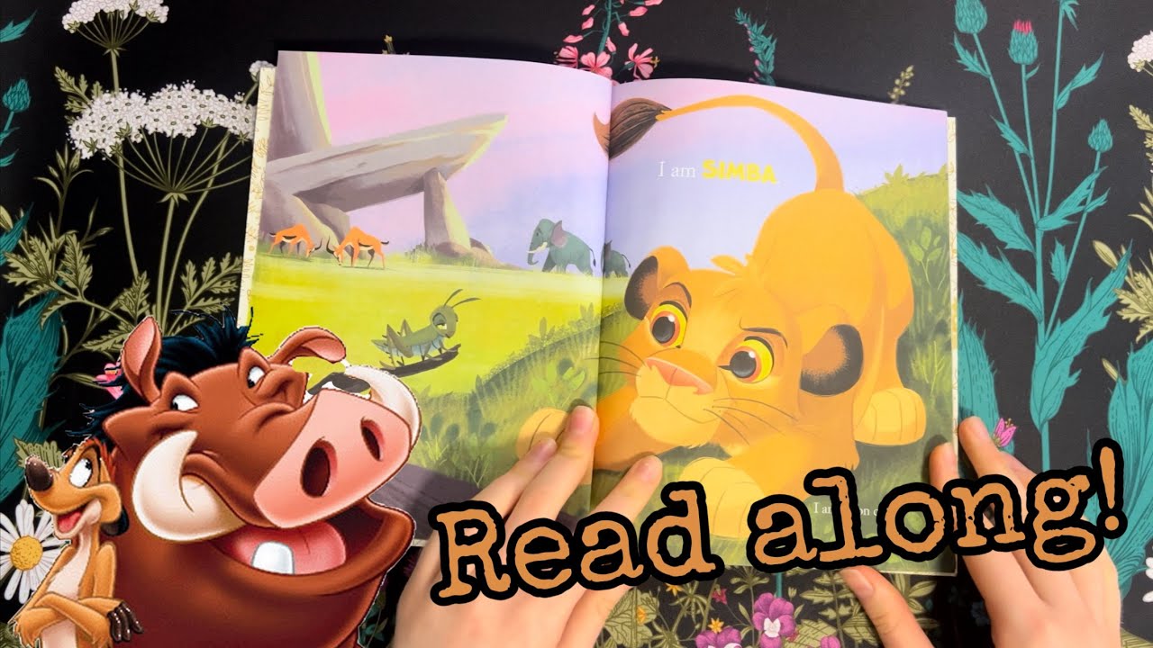 a Little Golden Book.. I Am SIMBA! | Disney The Lion King 🦁👑 - YouTube