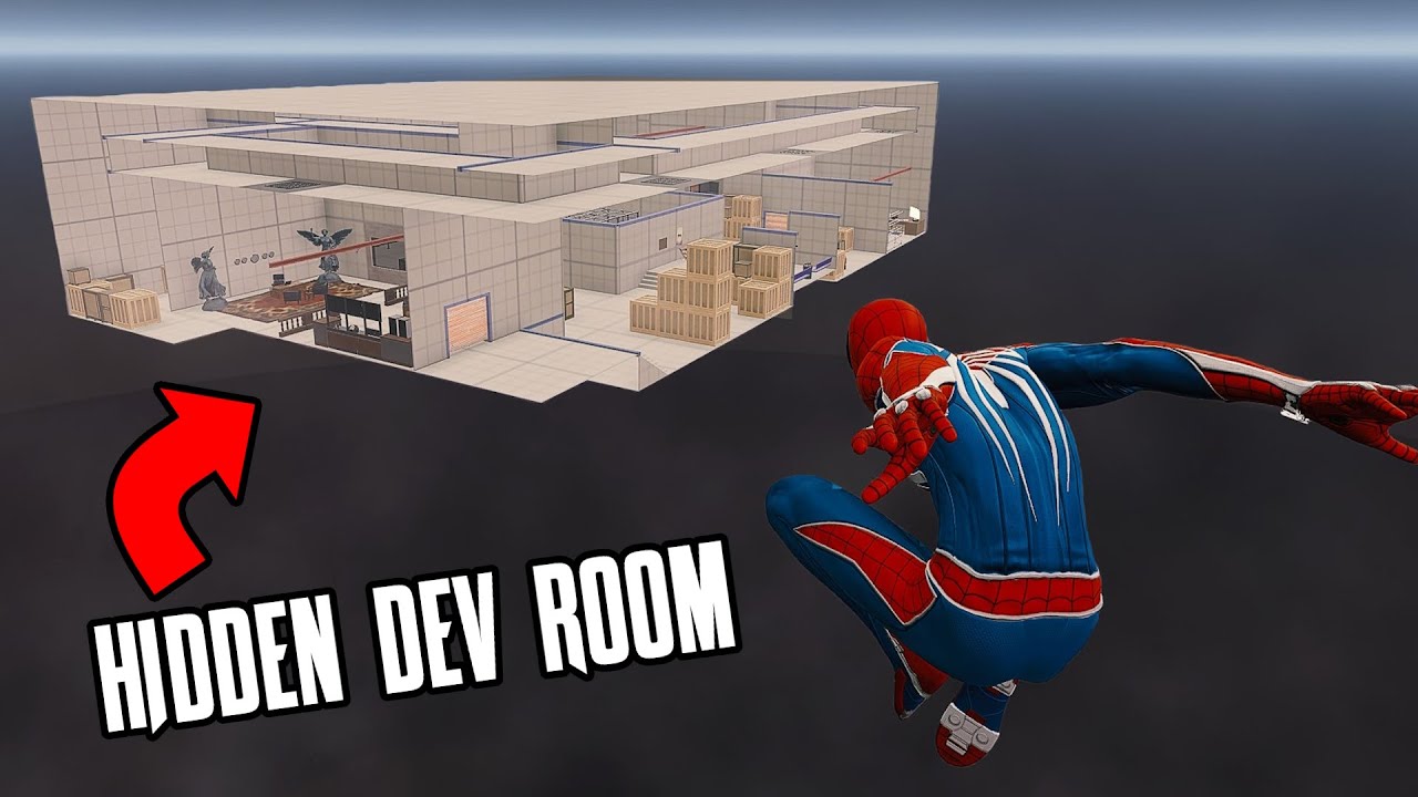 Hidden Dev Room found in Marvel's Spider-Man! - YouTube