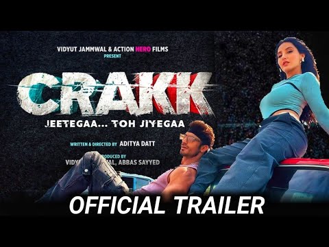 CRAKK TRAILER VIDYUT JAMMWAL | Crakk Official Trailer | Crakk Movie ...