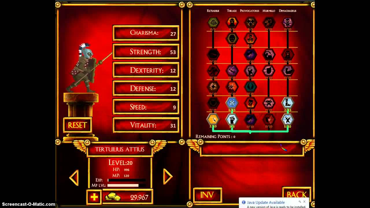 Sands Of The Coliseum Gameplay - YouTube