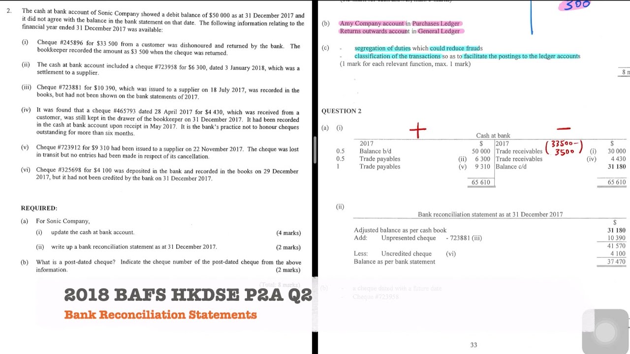 2018 BAFS DSE P2A Q2 - YouTube