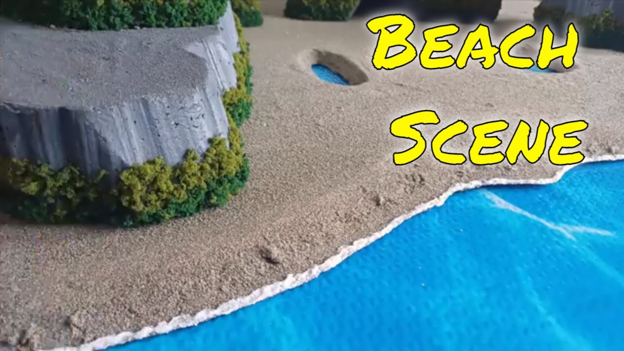 Beach Build - Linking Terrain Pieces... #miniaturewargaming #wargaming ...