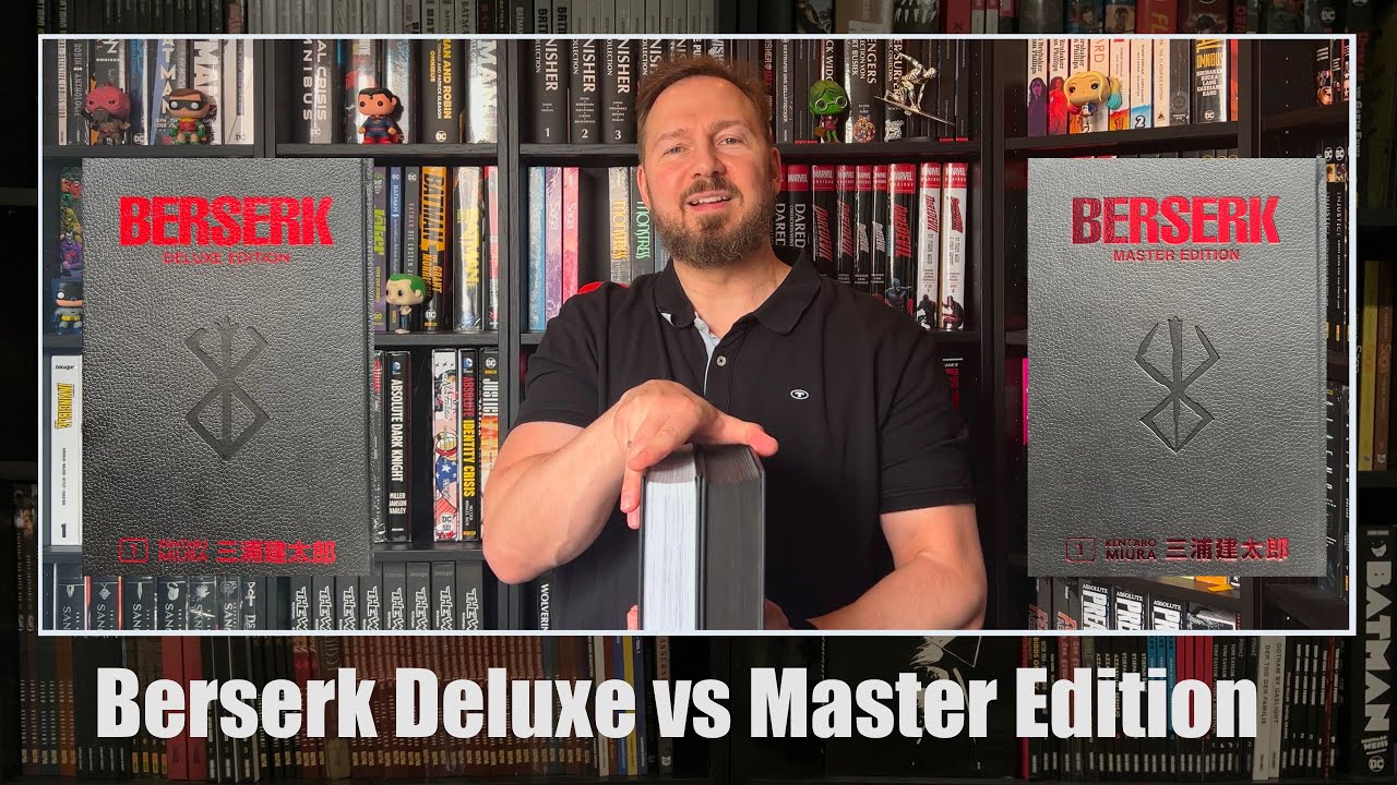 BERSERK Deluxe Edition (Dark Horse) VS BERSERK Master Edition (Panini ...