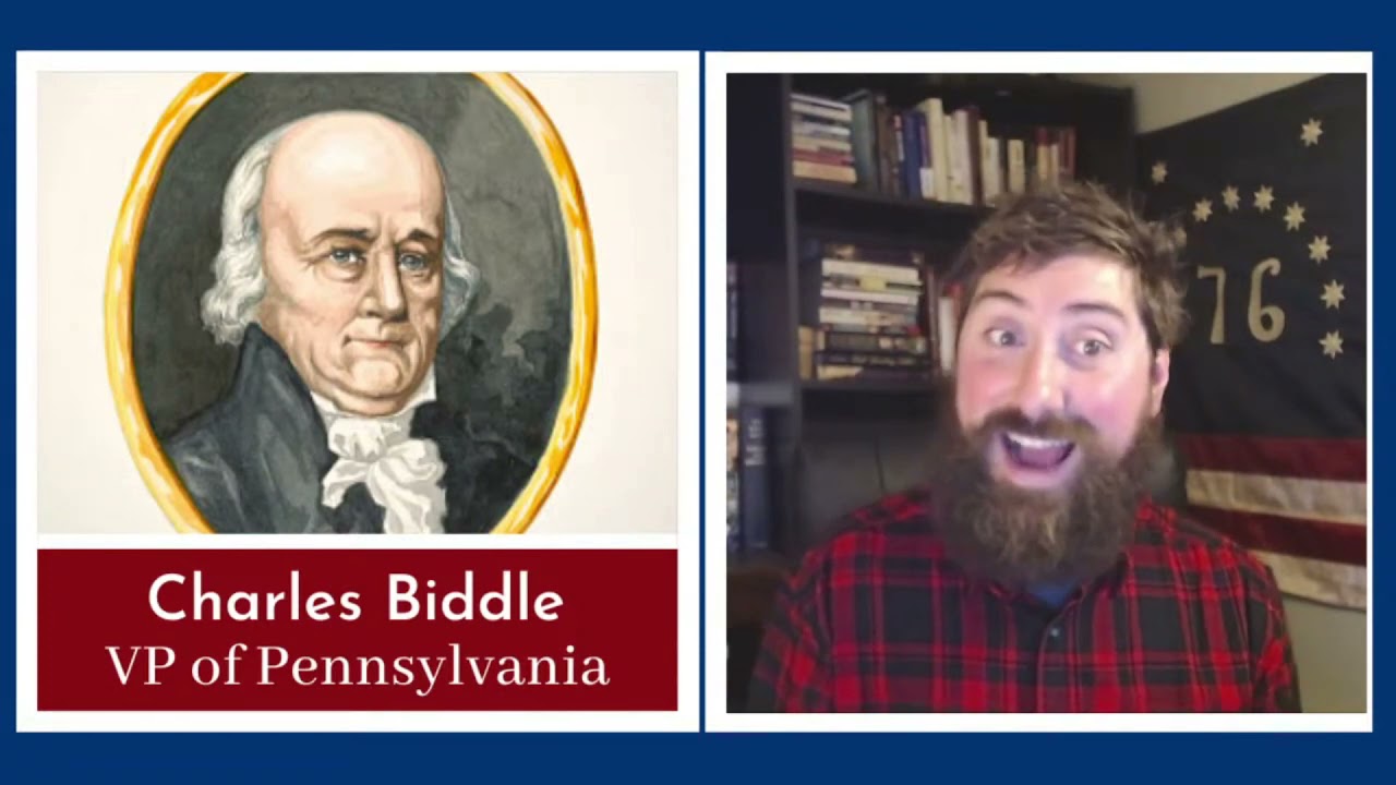 VP of Revolutionary PA - Charles Biddle (American Founders Clips) - YouTube