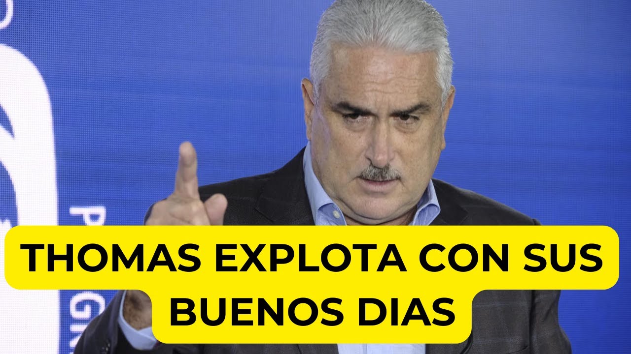 THOMAS RIVERA SCHATZ EXPLOTA CON SU BUENOS DIAS - YouTube