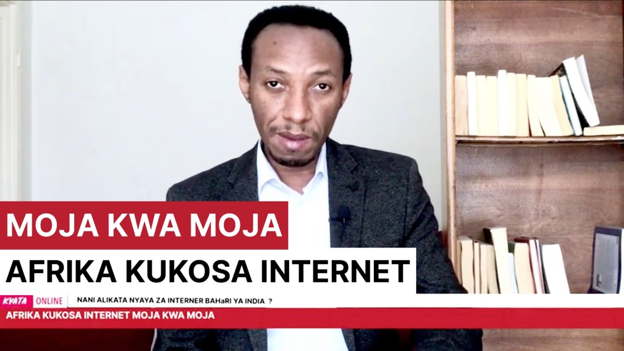 Afrika hatarini kukosa Internet moja kwa moja ! - YouTube