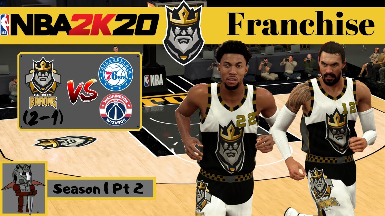 HOME OPENER NBA 2K20 Baltimore Barons Franchise - YouTube