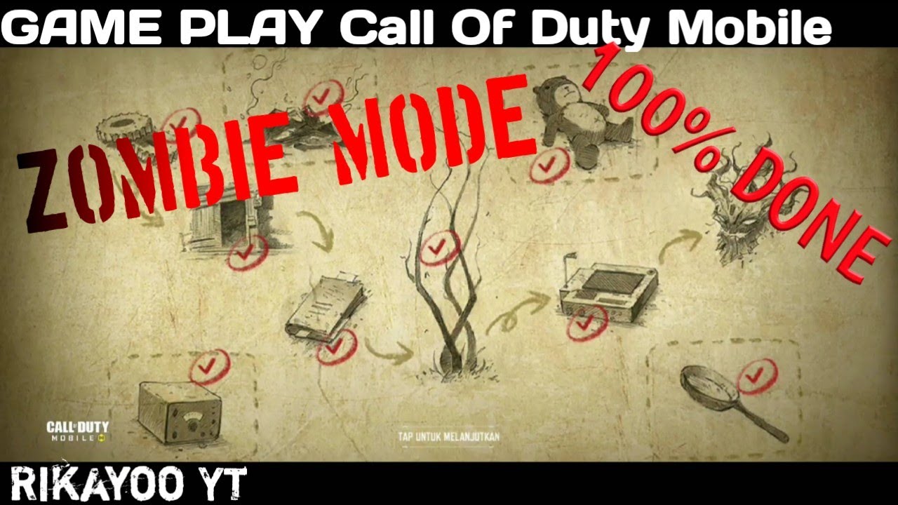 Easter Egg Codm Zombie Lengkap Gameplay•rikayoo Yt Youtube 6764