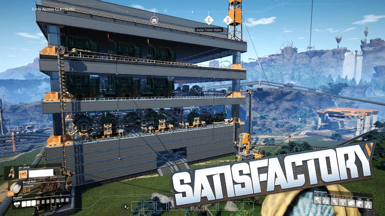 Quick tour of an old/first factory build, back in early update 3 (its ...