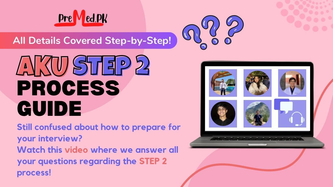 AKU STAGE 2 GUIDANCE WEBINAR | PreMed.PK - YouTube
