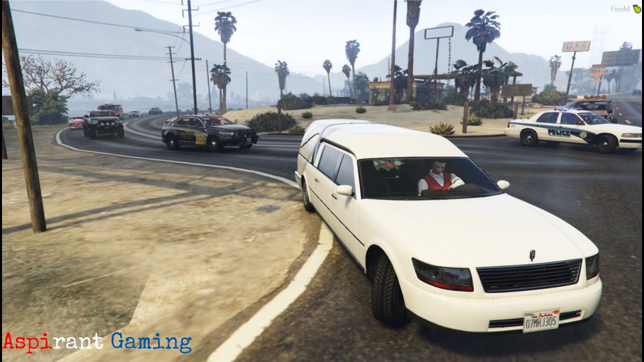 GTA V Roleplay - ARP - #4 - Deputy Manny Shaw's Funeral - YouTube
