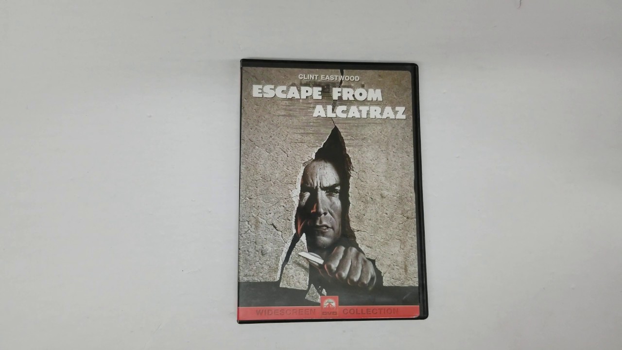 UNBOXING Escape From Alcatraz DVD Pochette COVER 4K Artwork HD - YouTube