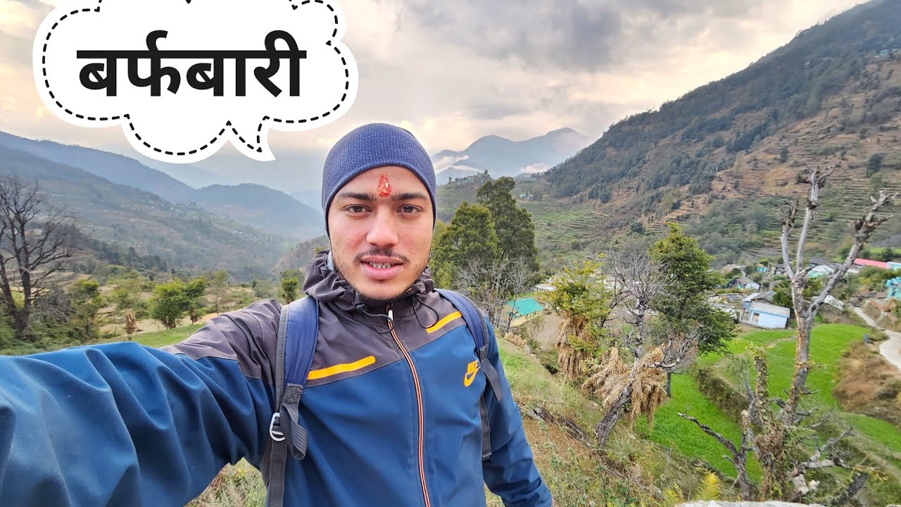 पहाड़ों में ठंड बढ़ने लग गयी है ।। बर्फबारी की शुरुवात ।। Namaste Pahad ...