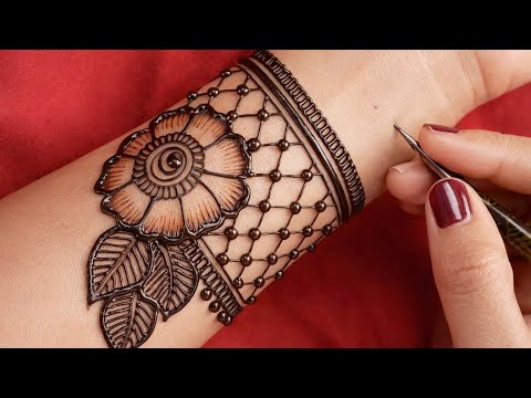 New easy mehndi design front hand | simple mehandi design | mehndi ka design | mehndi new | mehandi