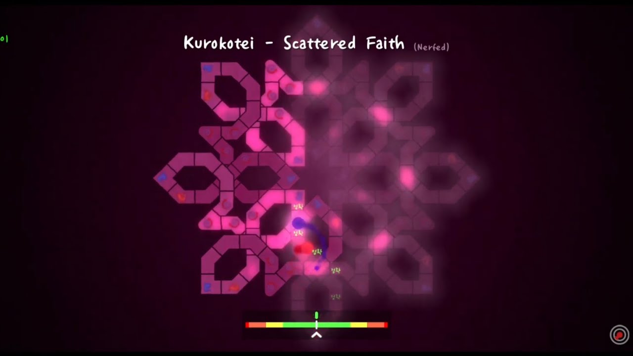 [얼불춤 모바일 커스텀] Kurokotei - Scattered Faith (Nerfed) [effect ver] - YouTube