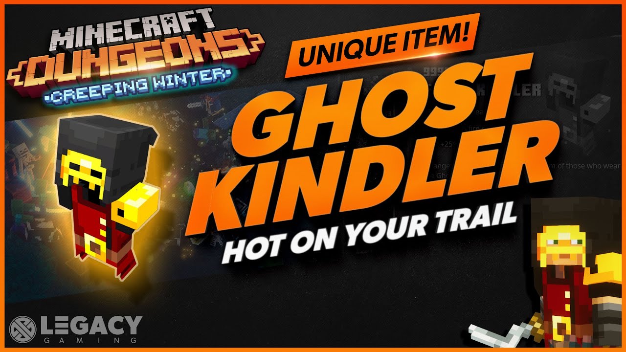 Minecraft Dungeons - GHOST KINDLER | Unique Item Guide | Creeping ...