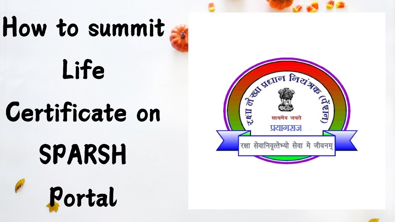 How to summit Life Certificate on SPARSH Portal - YouTube