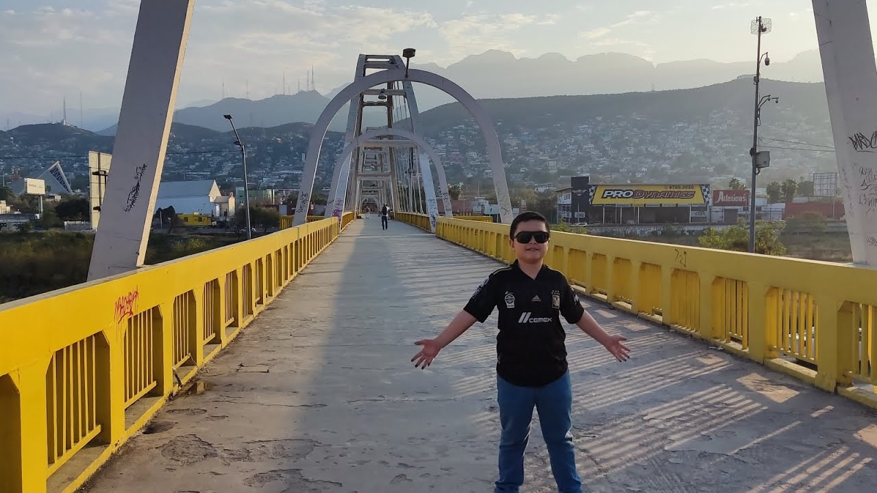 el puente mas peligroso de Monterrey, el puente del papa y pase por ...