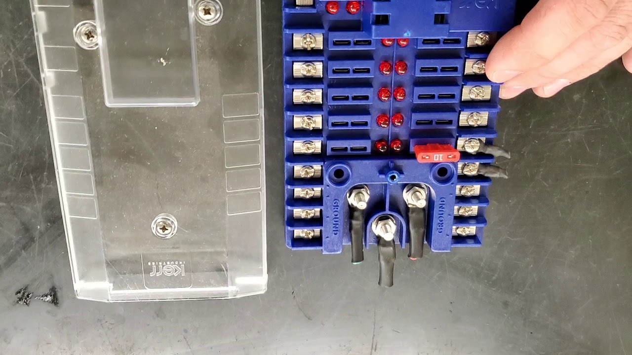 Police, squad electric system fuse options - YouTube