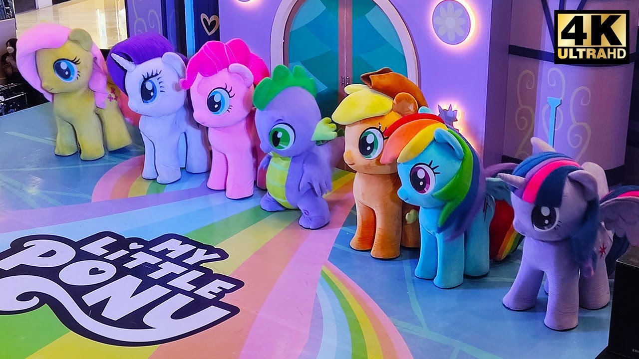 [4K] My Little Pony Live Show | Meet & Greet 🚶 Atrium Tunjungan Plaza 6 ...