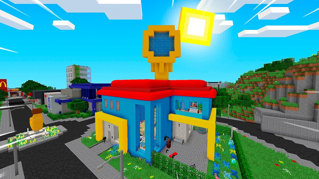 MI CASA ES LA NUEVA TORRE DE PAW PATROL EN MINECRAFT 😱 - YouTube