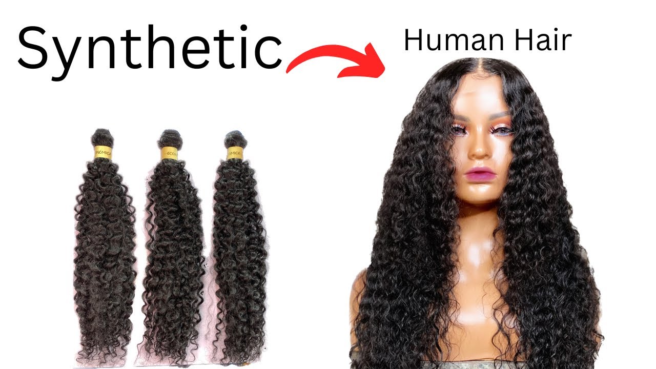 How to Make Fake Human Hair wig | Wig Making For Beginners Less Than 20 ...