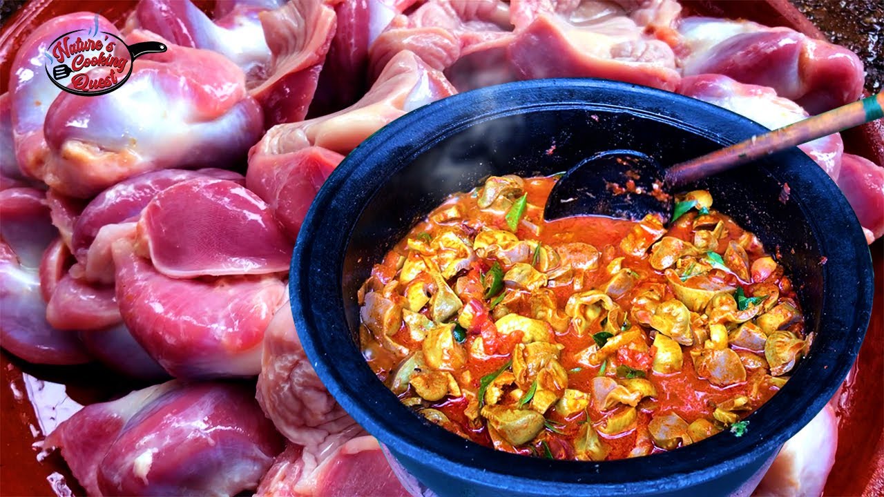 Chicken Gizzard Spicy chicken gizzard curry Nature’s Cooking Quest ...