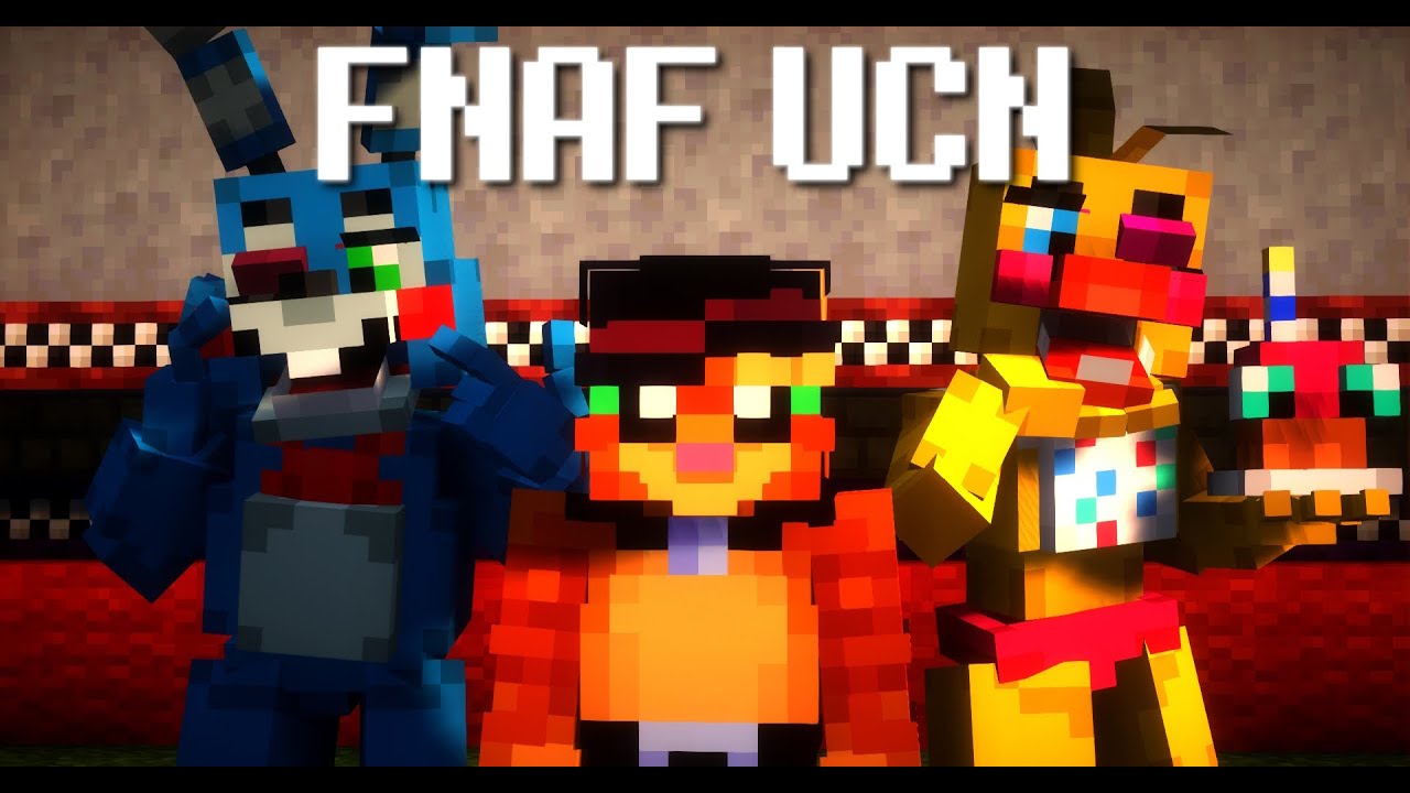 (VOD) Let's Build FNAF Ultimate Custom Night In Minecraft (FNAF Build ...