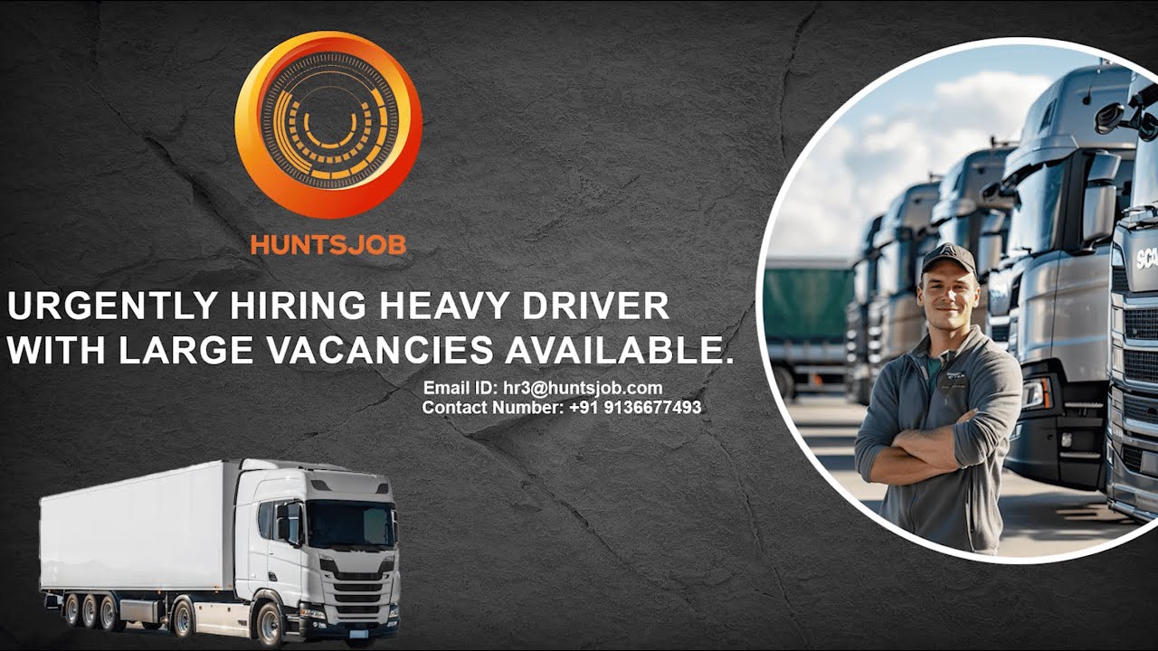Heavy Truck Driver Jobs in Europe 2025 | Romania Hiring Now | Huntsjob ...