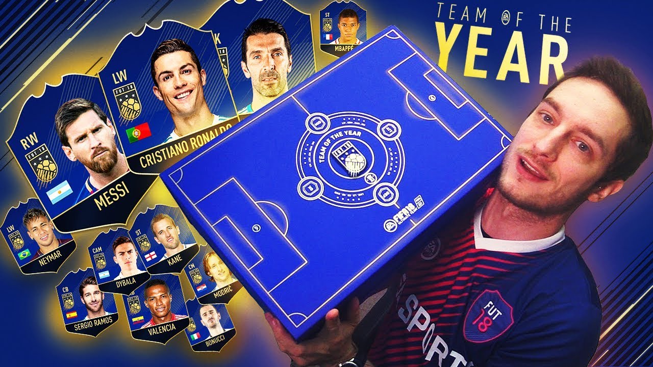 Il TEAM OF THE YEAR di FIFA 18! [ESCLUSIVA UFFICIALE TOTY] - YouTube