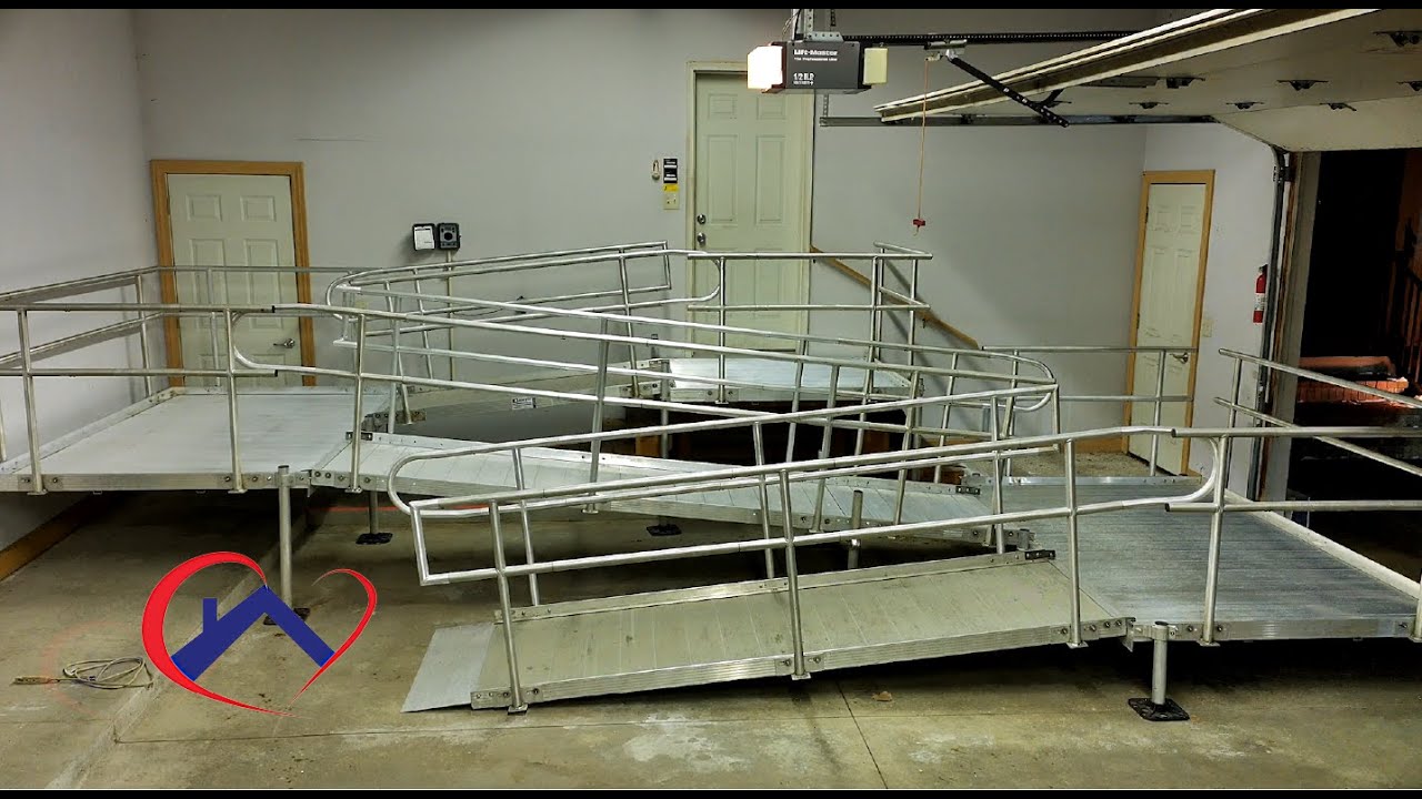 Wheelchair Ramp Installation Time-Lapse | Coughlin Cares - YouTube